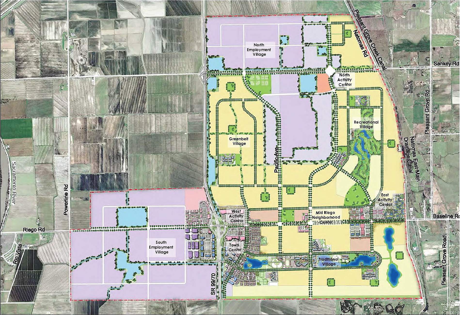 South Sutter Specific Plan Envisions New City In Valley - CP&DR